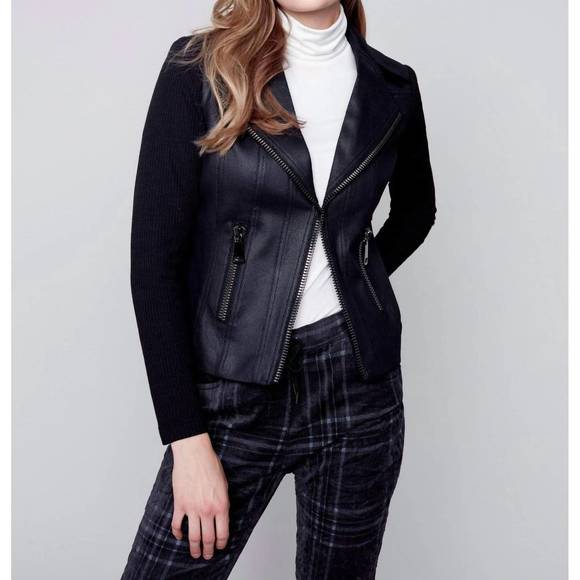 CHARLIE B | Jackets & Coats | New Charlie B Vintage Faux Leather And ...